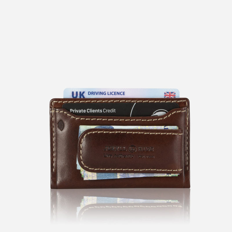 Sleek Black Money Clip Wallet | Jekyll & Hide AUS