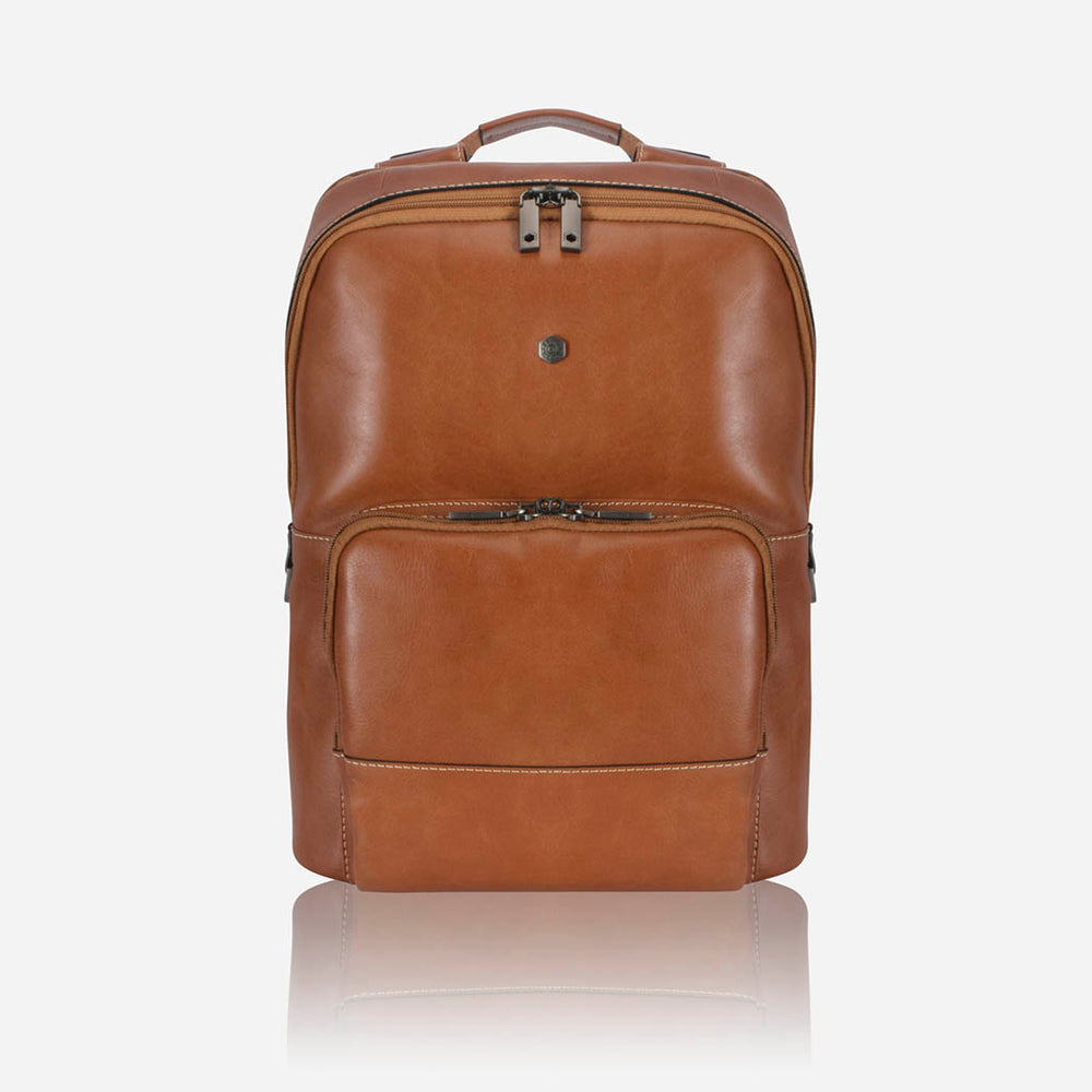 Sleek Burgundy Leather Backpack | Jekyll & Hide AUS