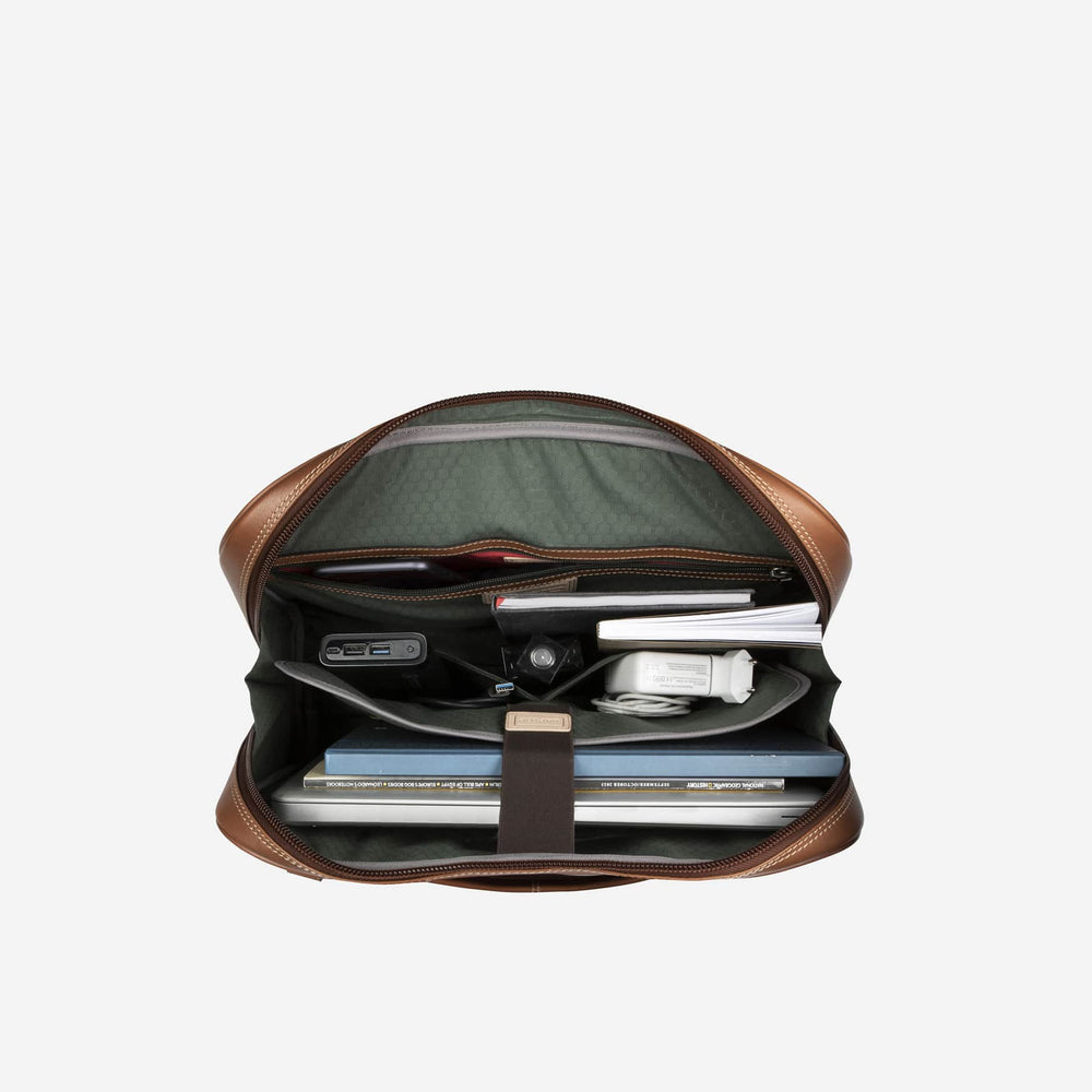 Large Multi Compartment Briefcase | Jekyll & Hide AUS Leather